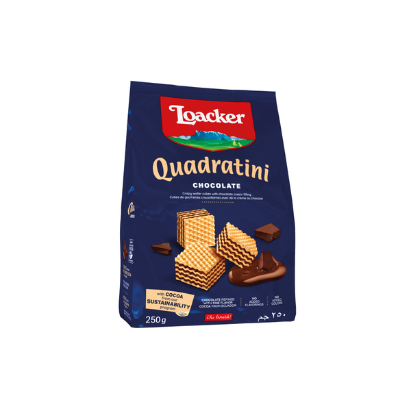 Loacker Quadratini Cracker(Chocolate) – Al Premium Food Mart - McCowan