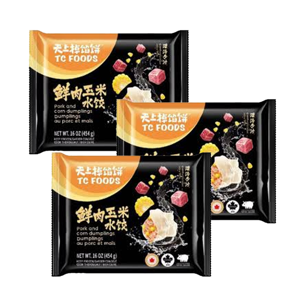 Tc Foods Pork&Corn Dumpling*3 – Al Premium Food Mart - McCowan