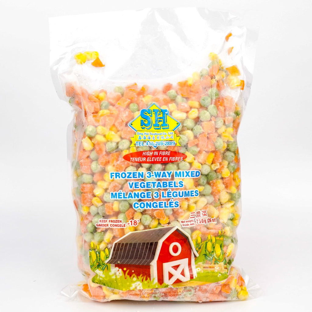 SH Frozen 3-way Mixed Vegetable – Al Premium Food Mart - McCowan