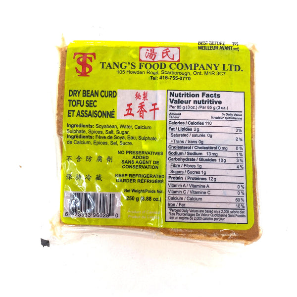 Tang's Food Dried Bean Curd – Al Premium Food Mart - McCowan